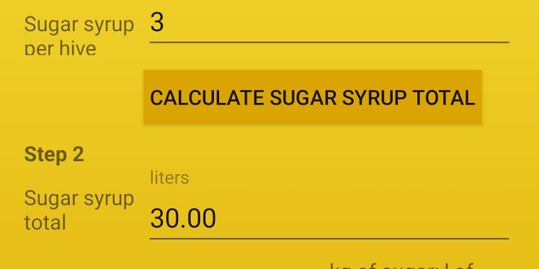 Sugar Syrup Calculator - Apiary Book Blog